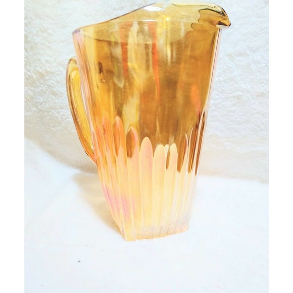 Kitchen | Vintage Marigold Carnival Pitcher Tumblers 7 | Poshmark